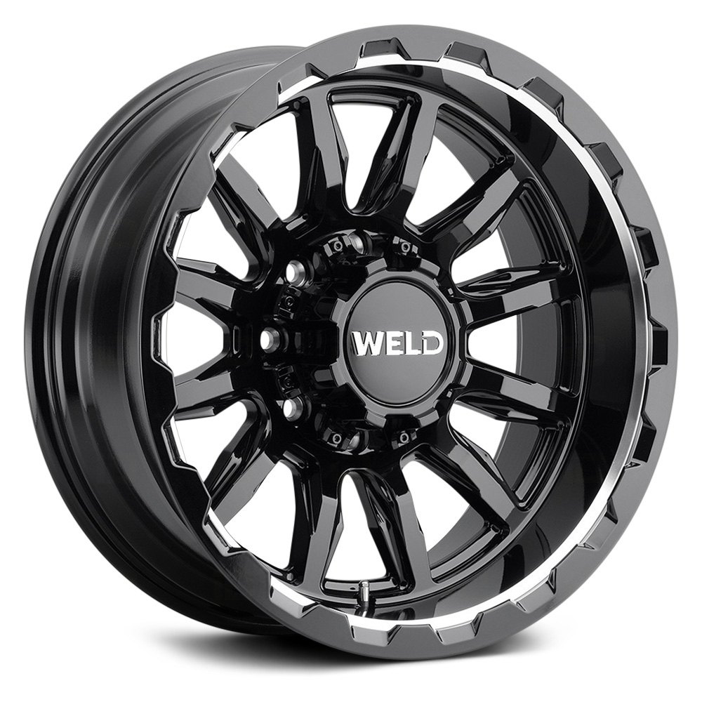 WELD OFF-ROAD® GAUNTLET W137 Wheels - Gloss Black with Milled Accents Rims