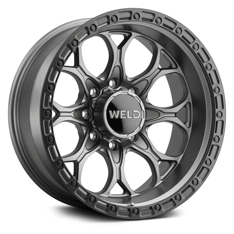 WELD OFF-ROAD® LEDGE EIGHT W107 Wheels - Satin Gunmetal Rims