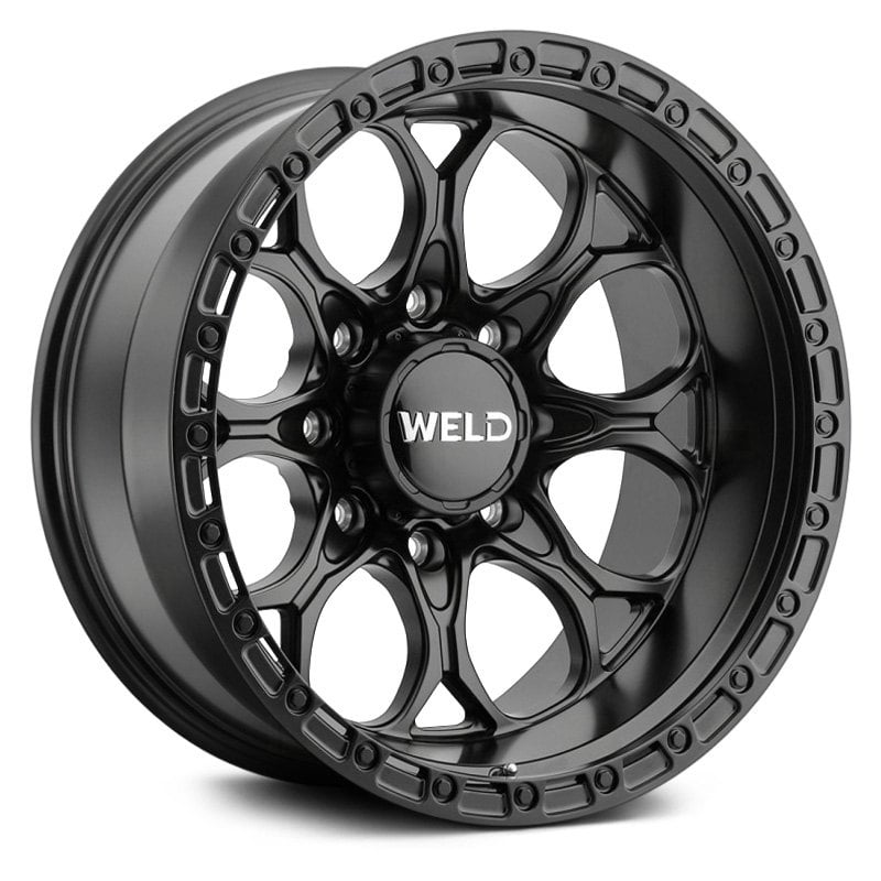WELD OFF-ROAD® LEDGE EIGHT W108 Wheels - Satin Black Rims