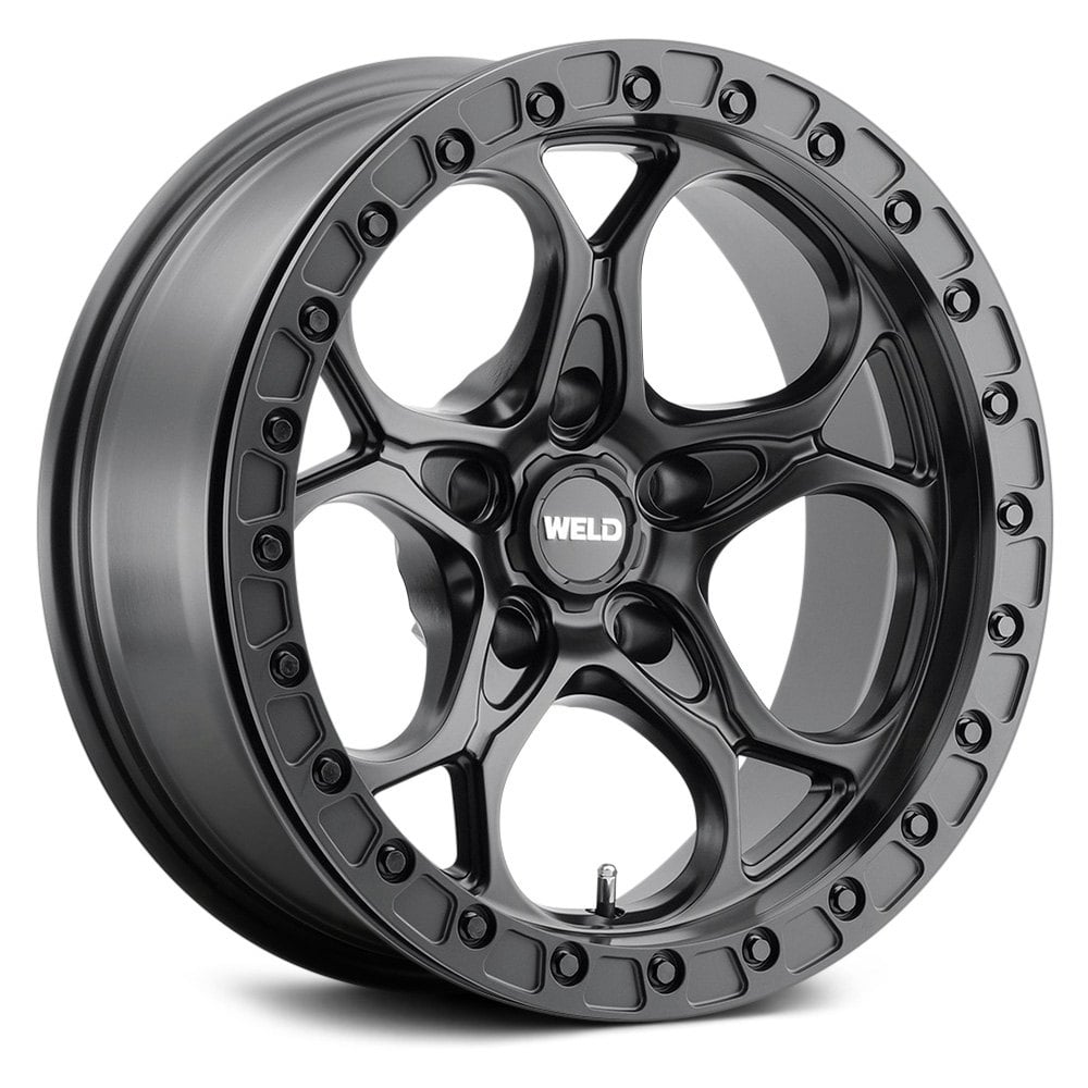 WELD OFF-ROAD® LEDGE BEADLOCK W901 Wheels - Satin Black Rims - W90170075450