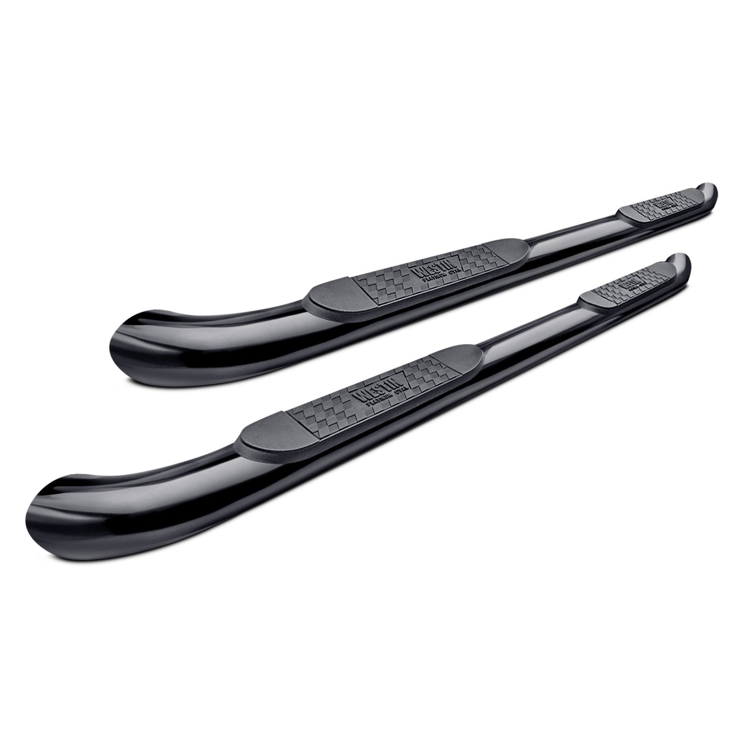 Westin® - Toyota 4Runner 2017 4" Platinum Black Oval Tube Step Bars
