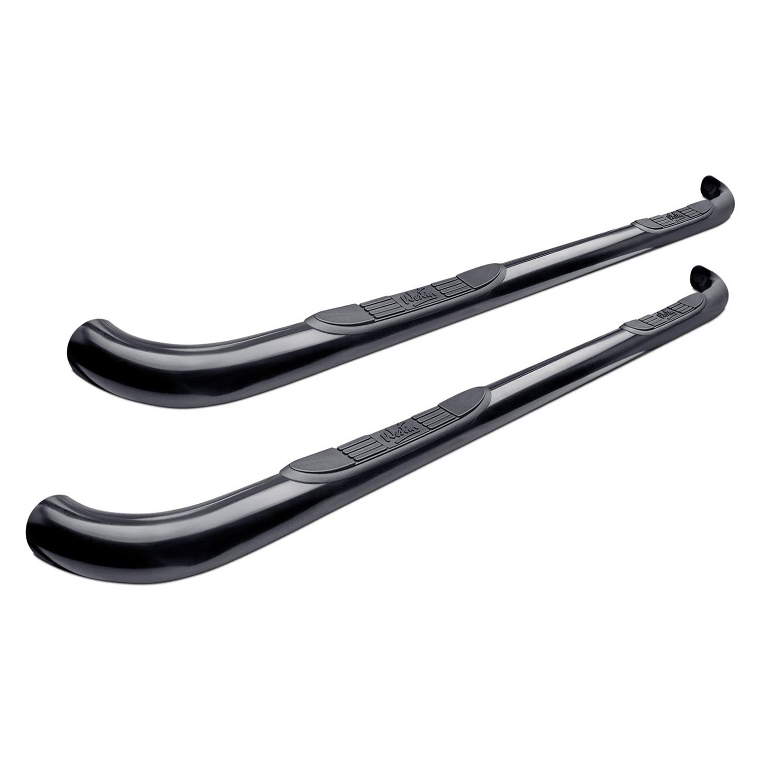 Westin® 25-0625 - 3" Signature Series Cab Length Black Round Step Bars