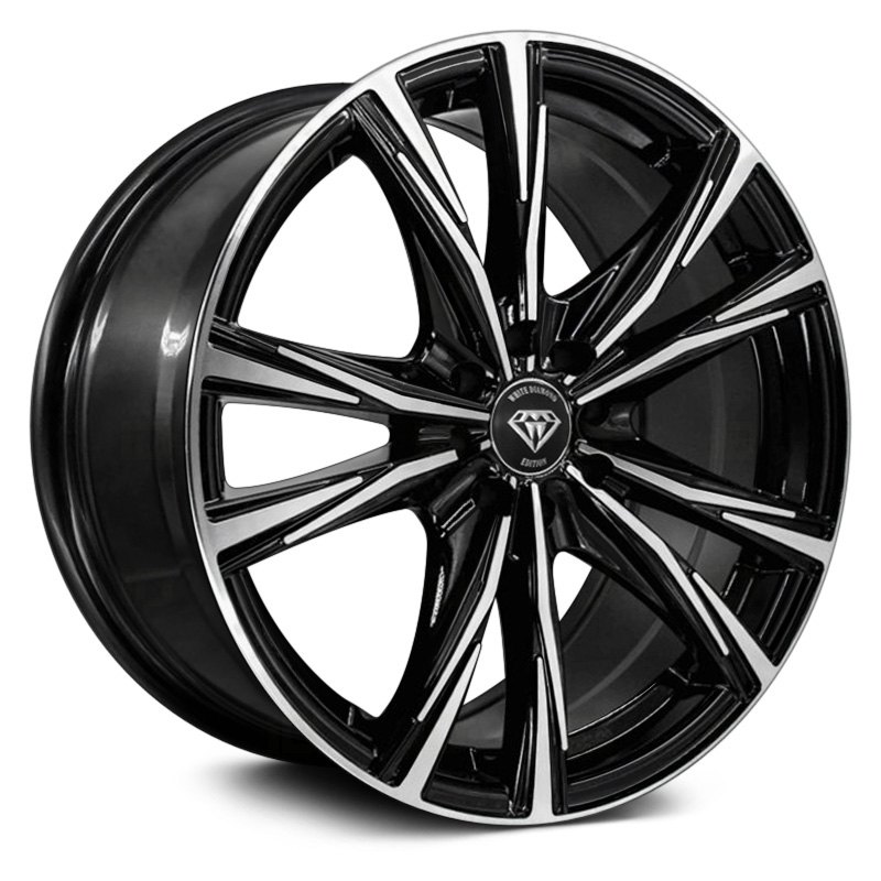 WHITE DIAMOND® W2750 Wheels - Gloss Black with Machined Face Rims