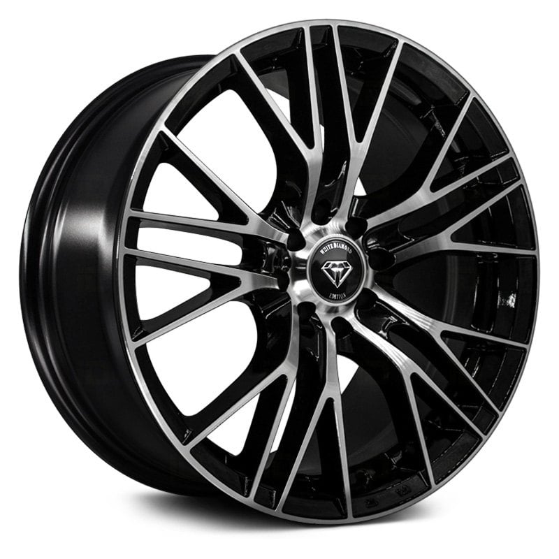 WHITE DIAMOND® W3267 Wheels - Gloss Black with Machined Face Rims