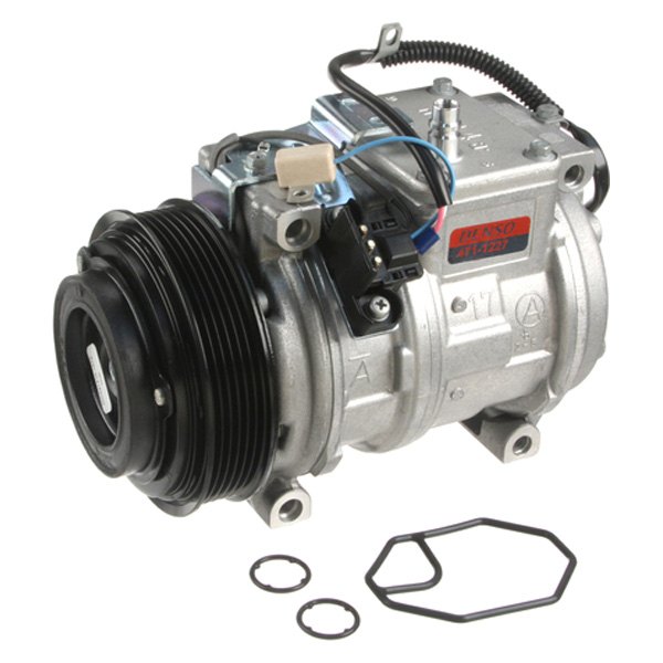 Denso® W0133-1831376-ND - A/C Compressor with Clutch