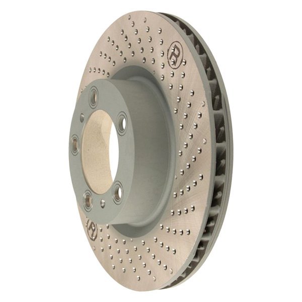 Sebro® W0133-1953801-SEB - Plain Front Passenger Side Brake Rotor