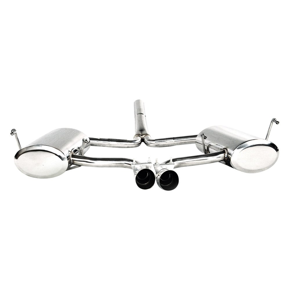 XFORCE Exhaust® ES-MINI-01 - 304 SS Cat-Back Exhaust System with Dual ...