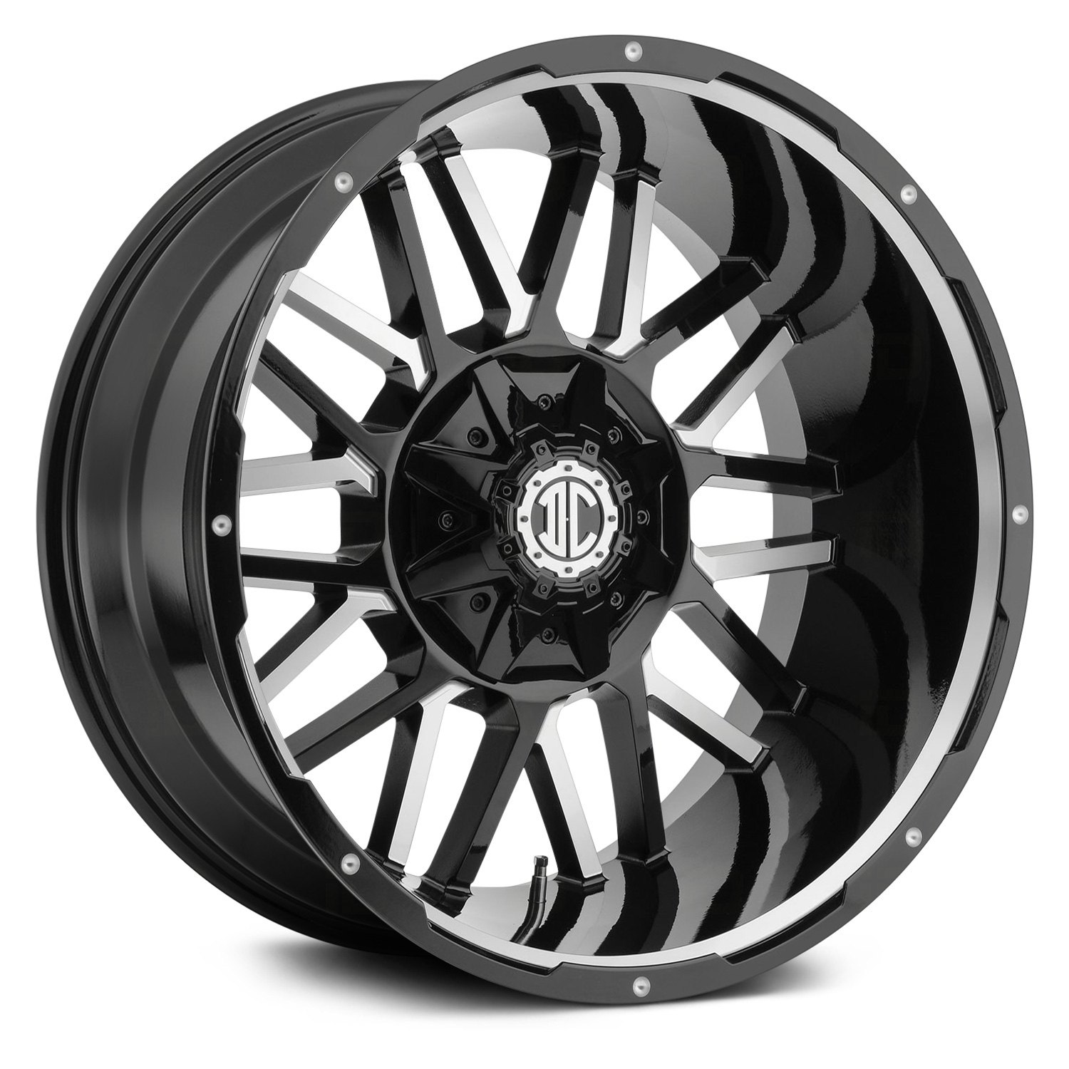 XTREME® NX-12 Wheels - Midnight Black with Military Milling and ...