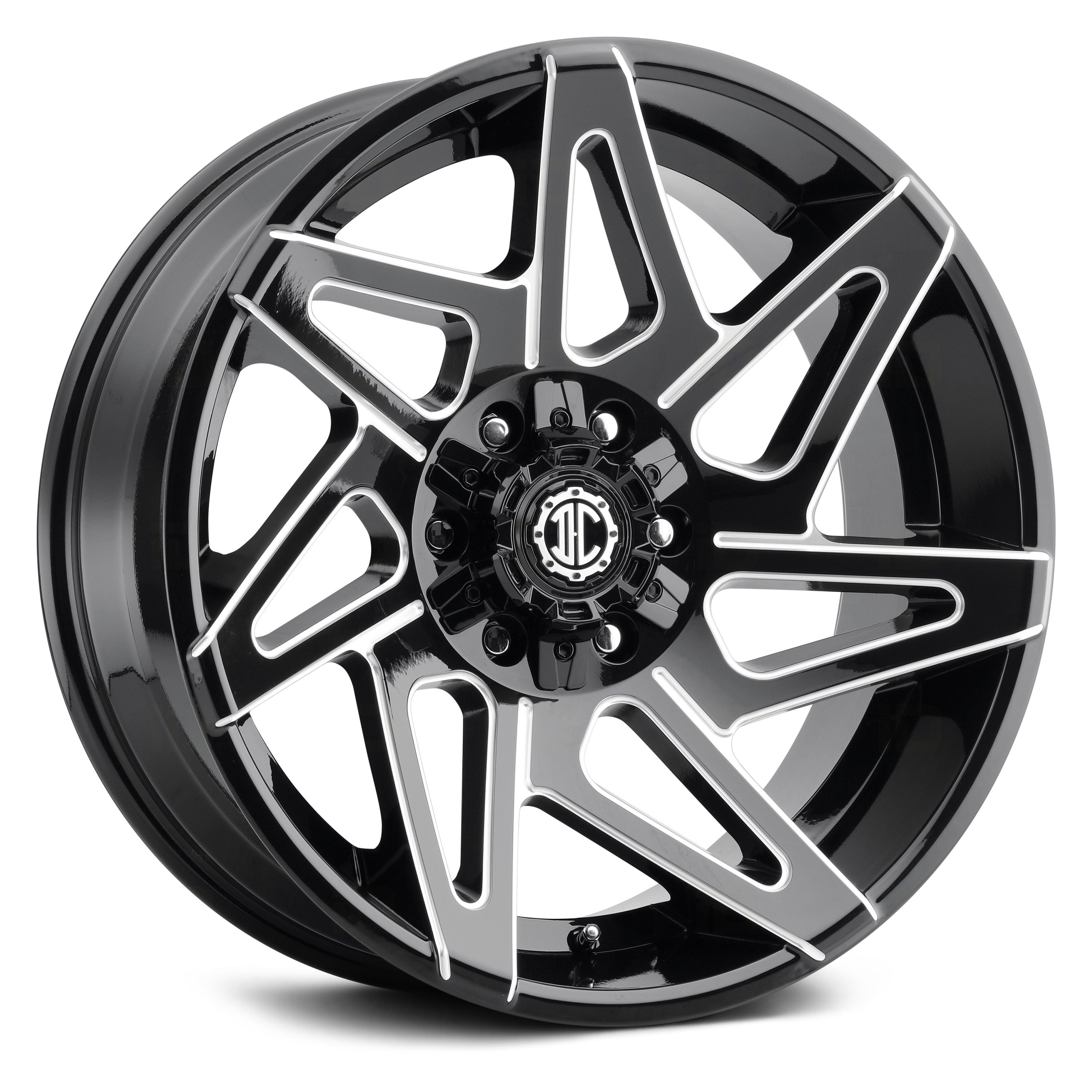 XTREME® NX-14 Wheels - Midnight Black with Military Milling Rims
