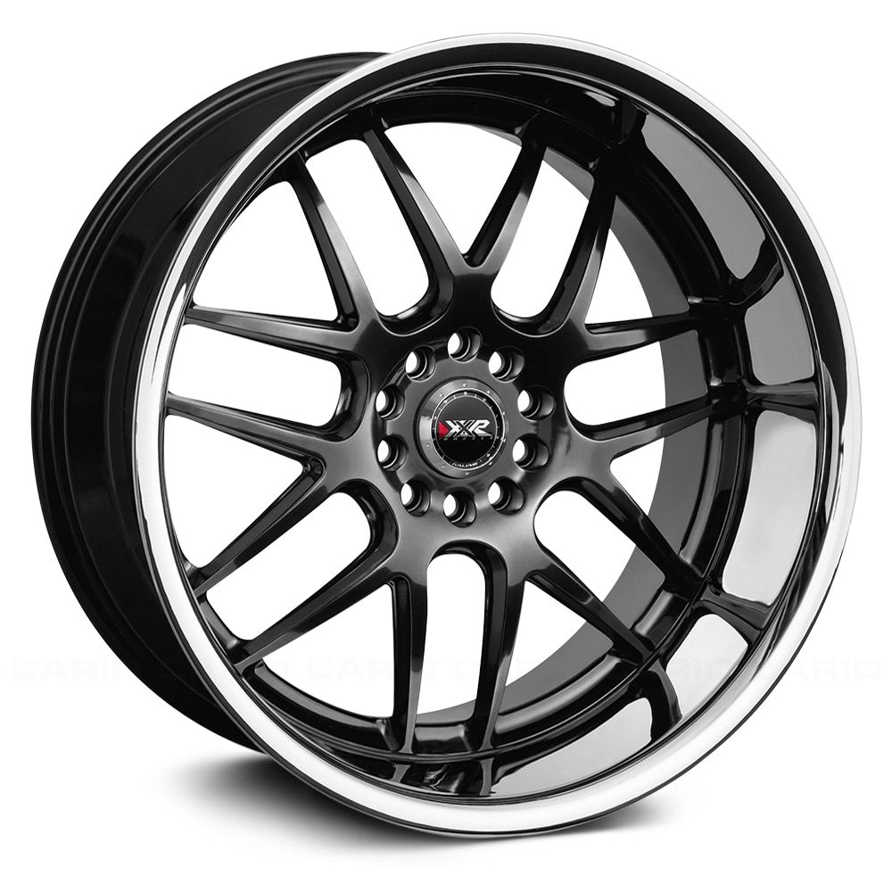 XXR® 526 Wheels - Chromium Black with SS Lip Rims